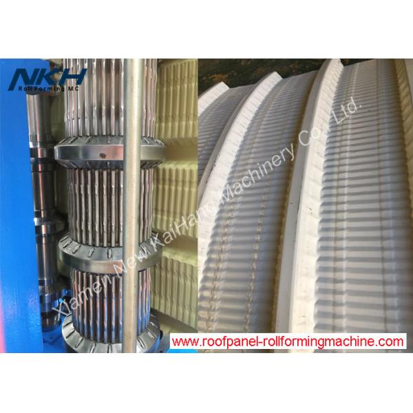 Quality Normal Roofing Sheet Crimping Machine For 0.4mm-0.6mm Thickness Panel for sale