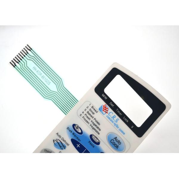 Quality Glossy Tactile Membrane Switch / Light Weight Membrane Switch Keyboard for sale
