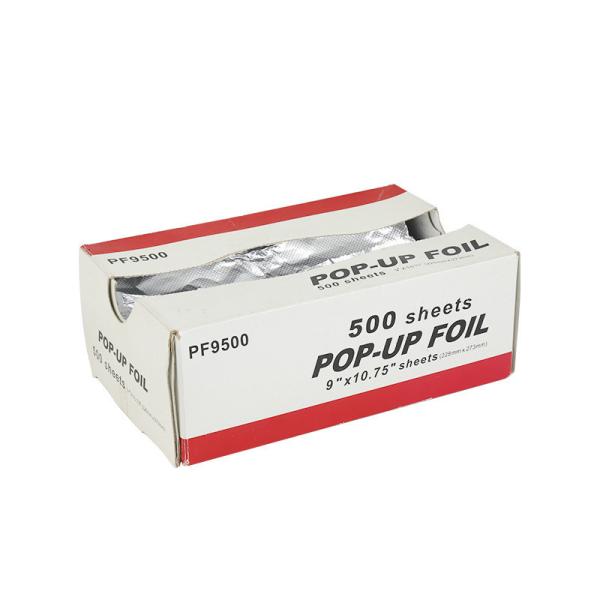 Quality Custom Box Silver Printed Foil Embossed Treatment Pop Up Hairdressing Foils in for sale