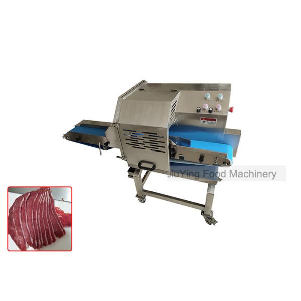 Quality 500KG/H Output Industrial Meat Slicer Conveyor Type Meat Slicing Machine for sale