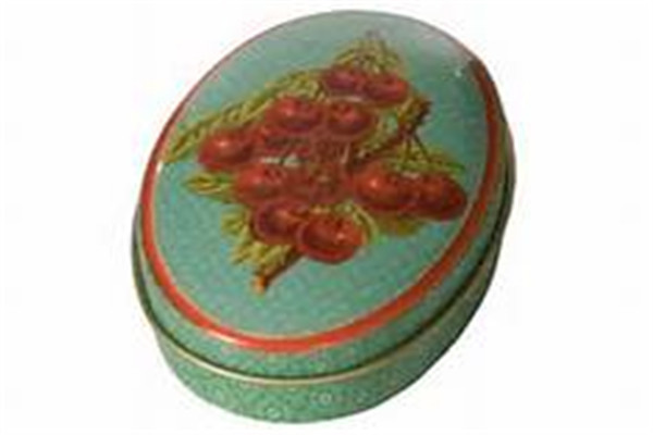 Quality Custom Oval Shape Candy/Chocolate Tin Box For Chocolate And Cookies Packaging for sale