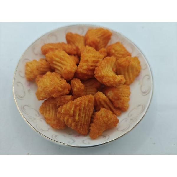 Quality Delightful Snacks Crispy Spiral Rice Crackers With Exquisite Taste for sale