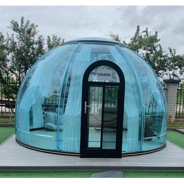 Quality 4.2m Diameter Full 360°Transparency PC Dome House Waterproof Bubble Tent for for sale