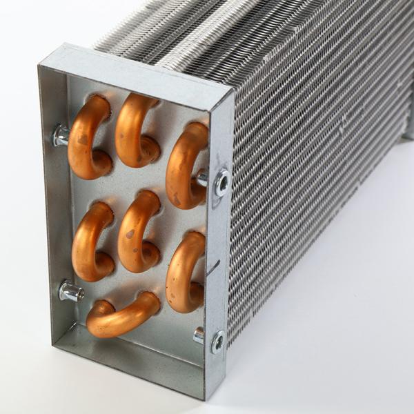 Quality Aluminum Finned Tube Heat Exchanger Condenser Coil for Chiller Freezer for sale