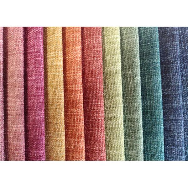 Quality China 100% Polyester Linen Look Furniture Upholstery Jute Sofa Fabric for sale