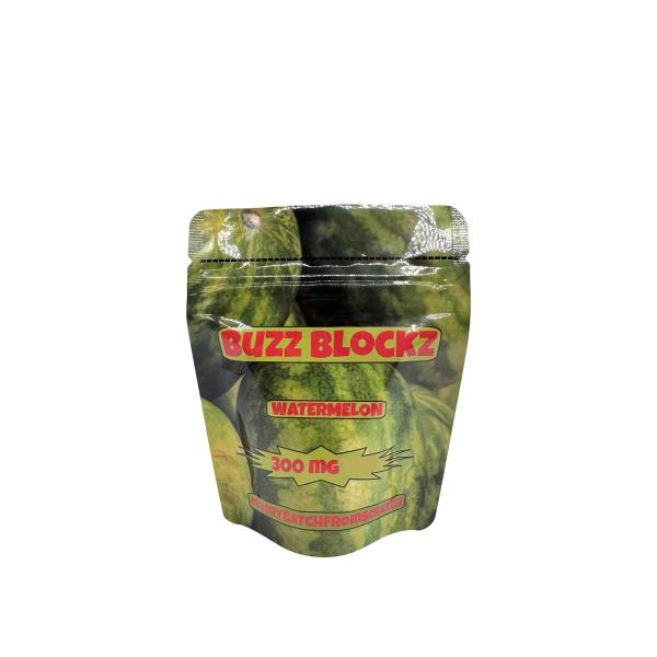 Quality 3.5 Custom Digital Printed Foil Lined Stand Up Bags and Pouches for Watermelon Flavor Candy Gummies Packaging for sale