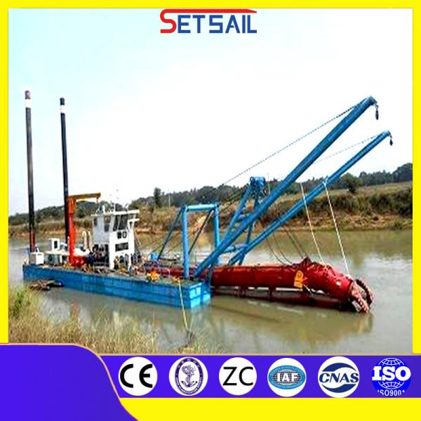 Quality 12 Inch Slot Type Cutter Suction Dredger with Anchor Boom Lifelong After-sales for sale