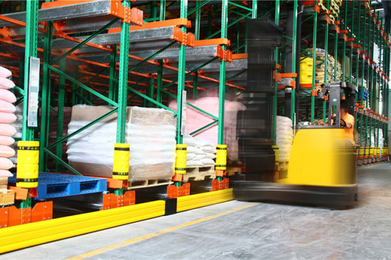 Racking Upright Protectors  Rack End  Protector Guard  Warehouse Safety Bollard