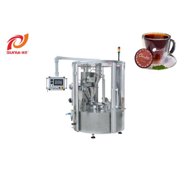 Quality Rotary A Modo Mio Coffee Capsule Filling Sealing Packaging Machine for sale