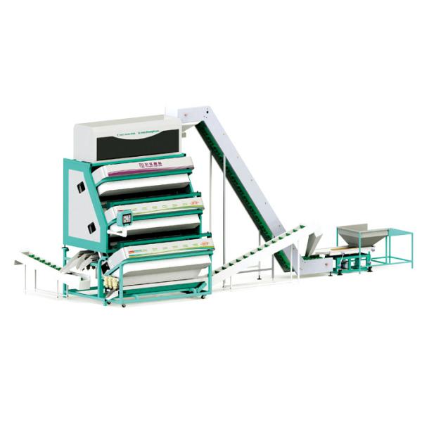 Quality High Resolution Seafood CCD Color Sorter , Shrimp Color Sorting Machine for sale