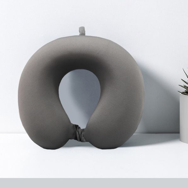 Quality Memory Foam Airplane Pillow Support Neck for Comfortable Travel Washable Cover for sale