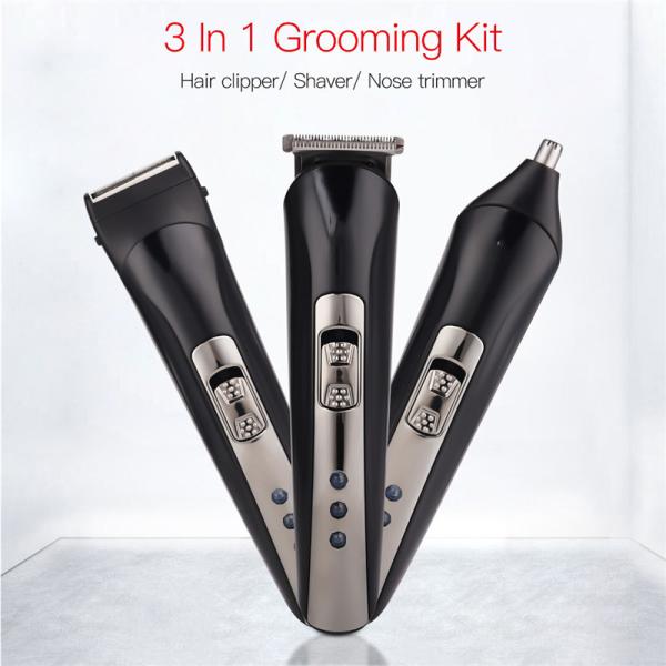 Quality Rechargeable Professional Hair Clippers ABS / Stainless Steel Material Portable for sale
