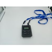 Quality Ear Hanging Audio Guide Model E8 Black Wireless Microphone portable transmitters for sale