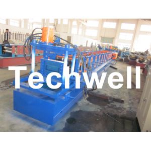 Quality 1.5' Chain Transmission C Channel Roll Forming Machine for 1.5 - 3.0mm Steel C for sale