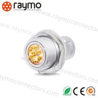 Quality Male 14 Pin FAG Circular Push Pull Connectors B K S P F Series for sale