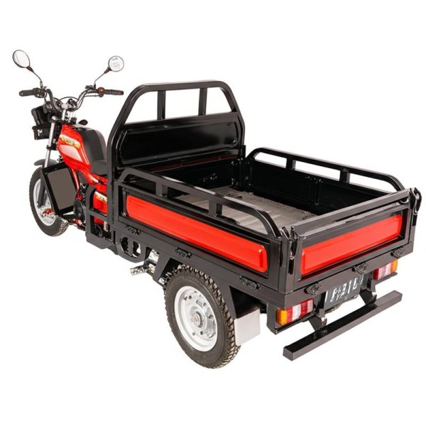 Quality Brushless Motor Electric Cargo Tricycle Rear Carrier Battery Position Grade Ability 10-15 Degrees Urban Delivery Vehicle for sale