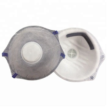 Quality Soft FFP2 Dust Mask Convenient Breathable Non Irritating High Bacteria Filtration for sale