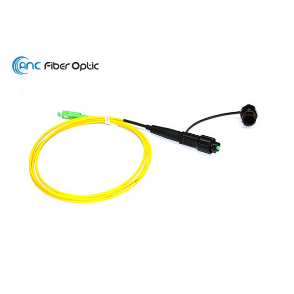 Quality Mini SC APC Fiber Optic Patch Cord Simplex 3.0mm Indoor Cable Compatible Huawei for sale