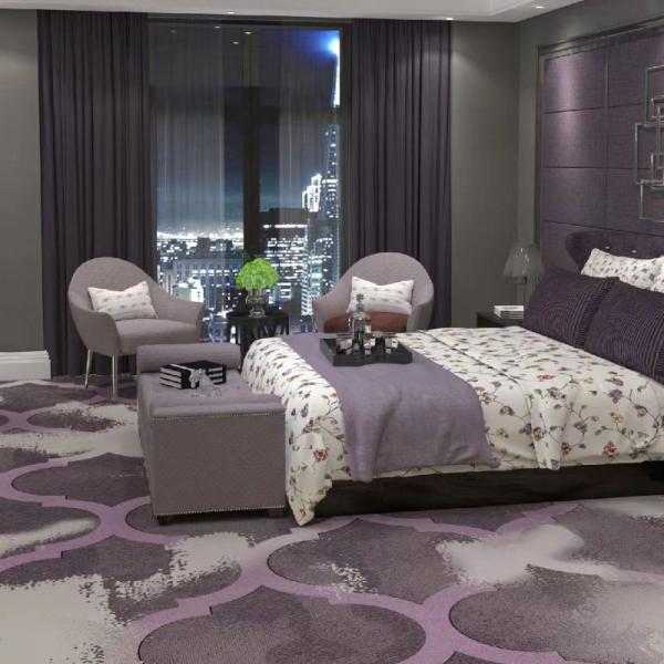 Quality Customized Hotel Suite Axminster Carpet for Luxury Floral Lobby and Ballroom for sale