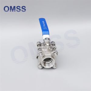 Quality 3PC Ball Valve 2inch Stainless Steel Sanitary Globe Valve Stainless Steel 316 for sale