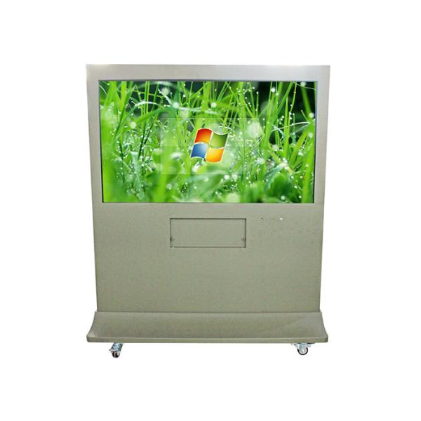 Quality 16.7M Color LCD Advertising Display Screen 65 Inch 1488*868mm Network Advertising Player for sale