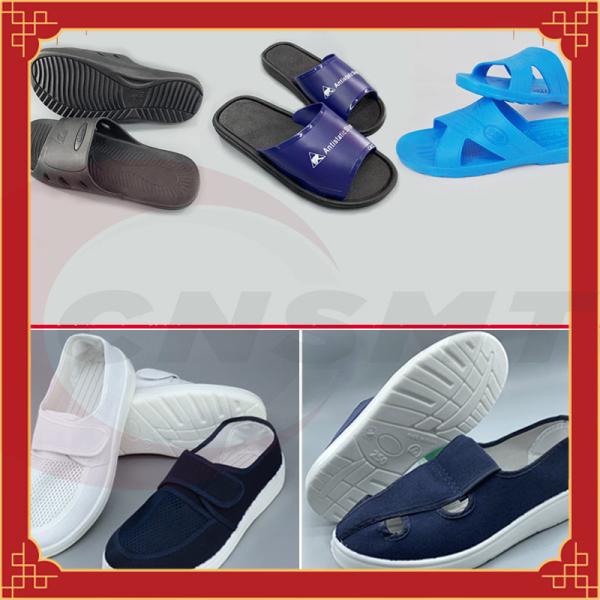 Quality 10E8 resistance ESD Anti Static Shoes Plastic anti static slippers for sale