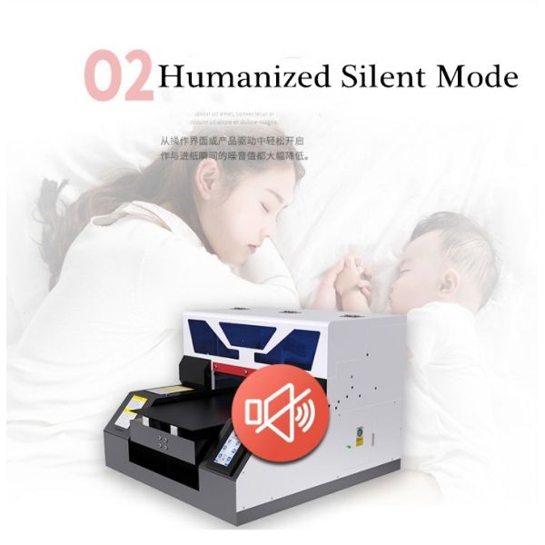 Quality Long Service Life Six Color Small Desktop Flatbed UV Printer for Cylinder for sale