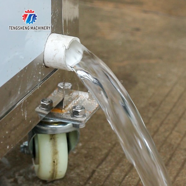 Quality Industrial Single Bubble Fruit And Vegetable Washing Machine 300KG/H for sale