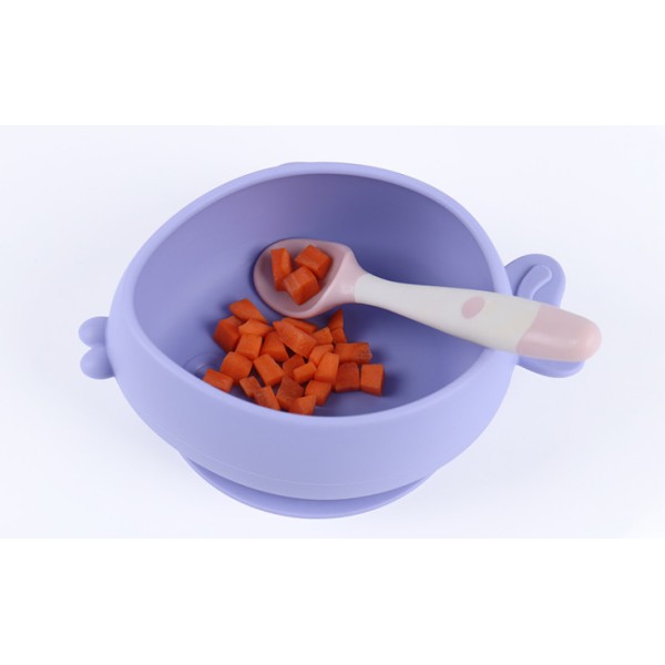 Quality Soft Silicone Children Cartoon Fish Shaped Sucker Bowl Food Grade Silicone Children'S Tableware Bowl for sale