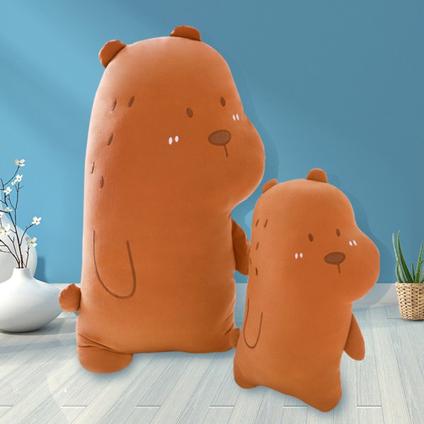 Quality 40 - 70CM Stuffed Animal Pillows , Smooth Feeling Cute Plush Pillows for sale