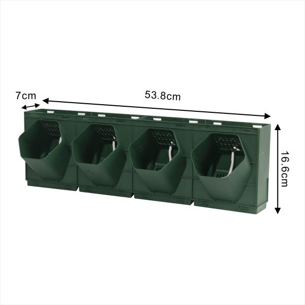Quality Eco-Friendly Green Vertical Planter for Indoor & Outdoor Living Walls for sale