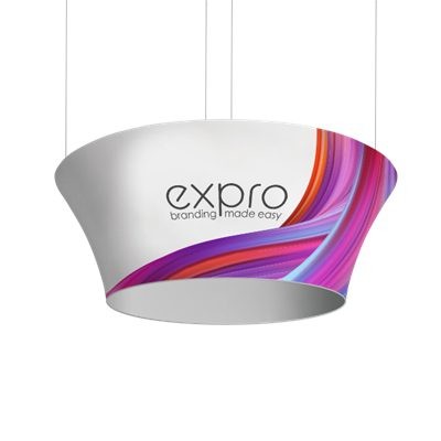 Quality Round Circle Custom Double Sided Hanging Signs 3.2M Double Printed 120DPI for sale