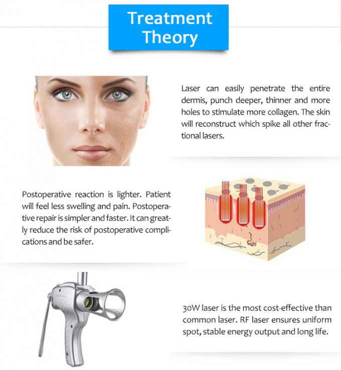 Honkon Medical CO2 Fractional Laser Stretch Mark Removal Large Pores Treatment Salon Machine 0