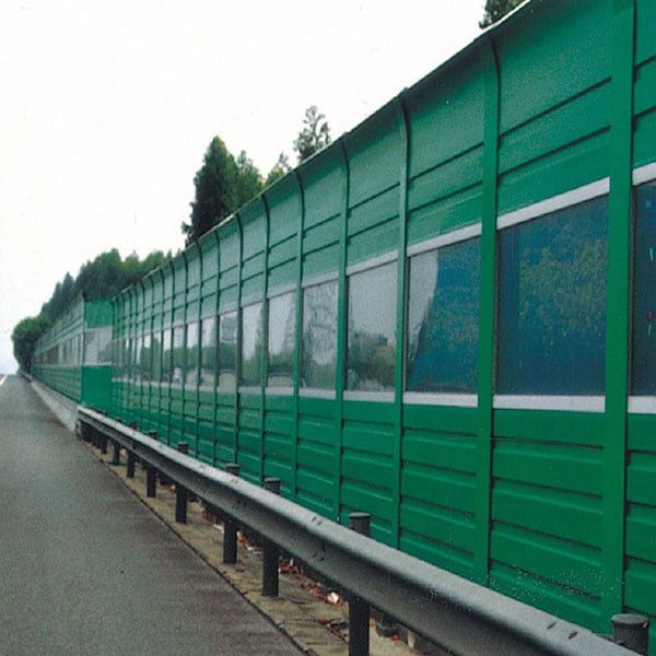 Quality High Stability Freeway Sound Barrier Walls Green Road Sound Barrier Eco Friendly for sale