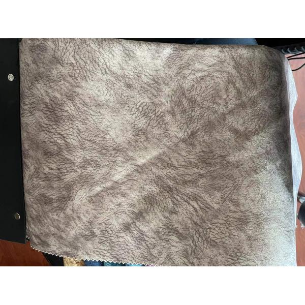 Quality Plain Printed Pattern Suede Sofa Fabric For Furniture for sale
