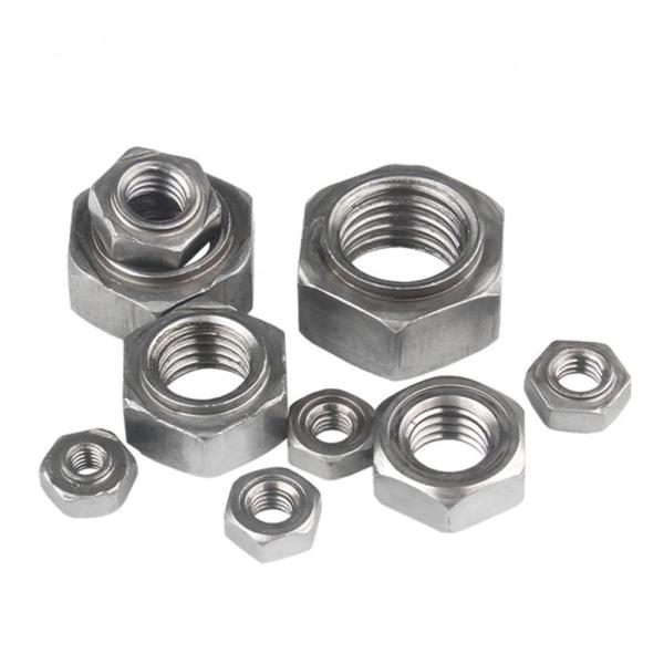 Quality DIN439 SS304 Stainless Steel A2 Chamfered M20 Hex Thin Nut for sale