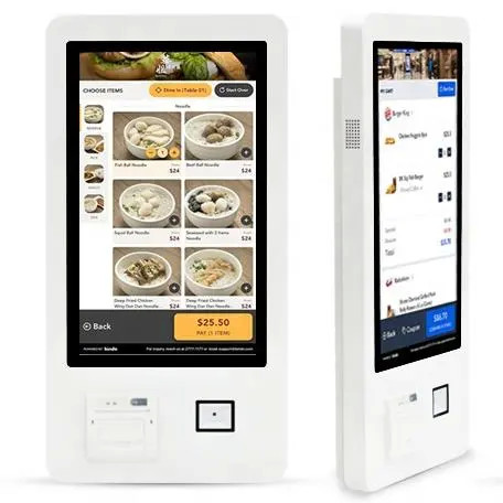 Quality 19 Inch Android Self Service Kiosk For Food Ordering Payment for sale