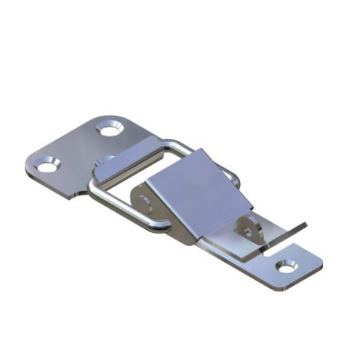 Quality 60g Galvanized Iron Steel Spring Loaded Toggle Latch Damping Nickel Plated for sale