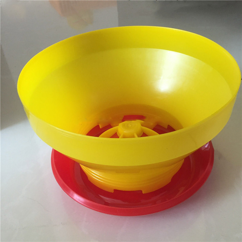 Poultry Chicken feeder tray for broiler layer breeders quail goose hens birds feeding ground floor equipment