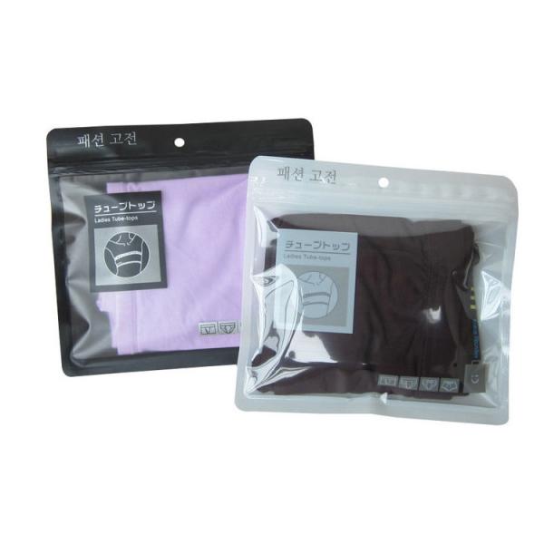 Quality Waterproof Packing k Bags , 120 Microns OEM Custom Frosted Zipper Bags for sale