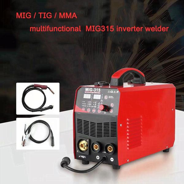 Quality Multi-function MIG315 Welding Inverter with IGBT Inverter and 220V Rated Input for sale
