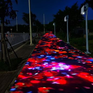 Quality Weatherproof Floor Interactive Projection Public Floor Projection System for sale