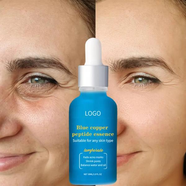 Quality OEM B5 Repairing Blue Copper Face Serum Pure Niacinamide Retinol Face Peptide Serum for sale