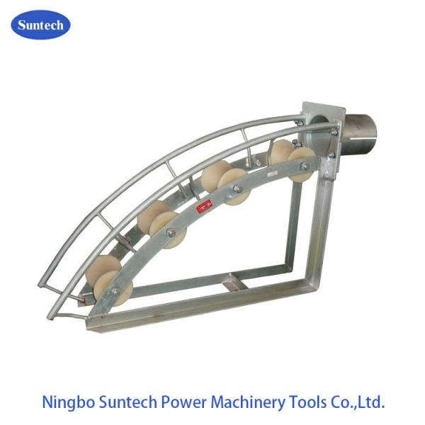Quality Ground Cable Entrance Protection 100mm Trench Roller , Cable Guide Roller for sale