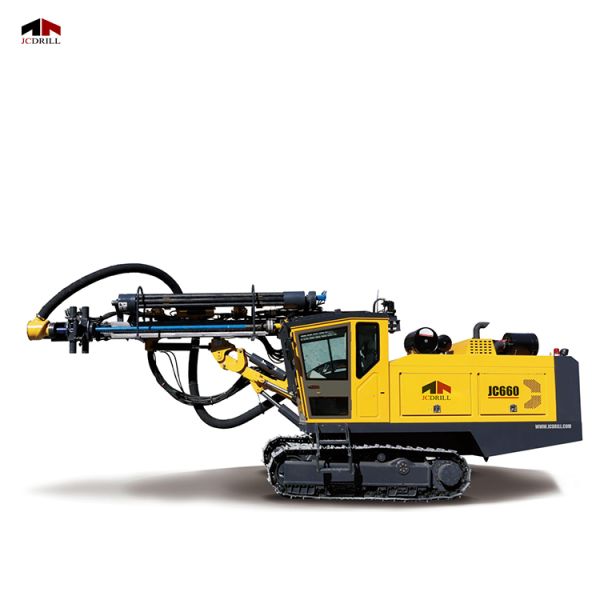 Quality JC660 Integrated Hydraulic DTH Drilling Rig For Open Pit Mining And Quarry for sale