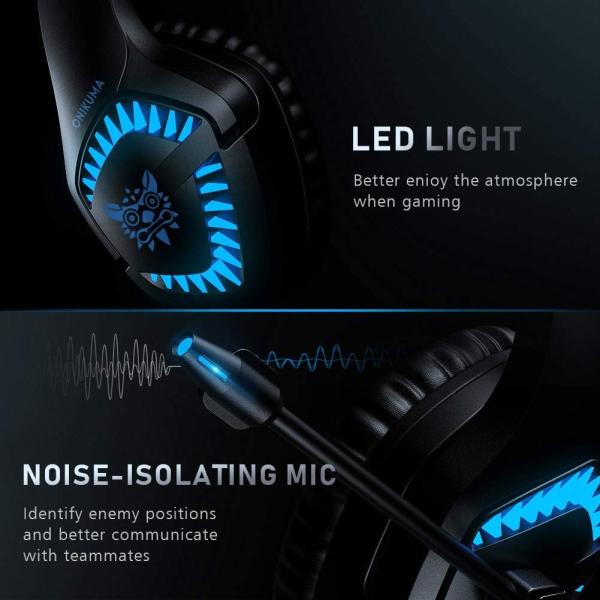 Quality Noise Cancelling 117dB 2.2kohm Surround Sound Gaming Headset for sale