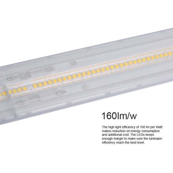 Quality 65watt Retail Store Lighting , 5feets Suspended Linear LED Lighting for sale