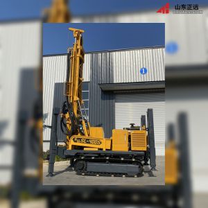 Quality Smooth and Precise Rotary Drilling Crawler Mounted Water Well Drilling Machine for sale