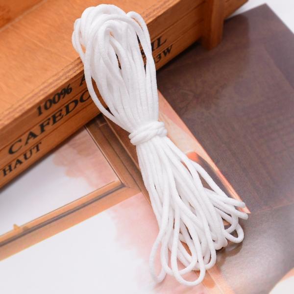 Quality High Tenacity 3mm 4mm Face Mask Elastic Cord Rope for sale