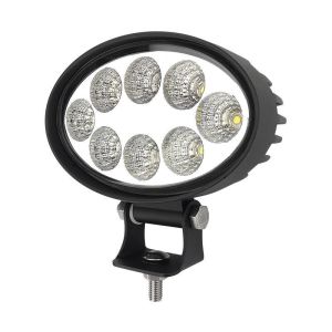 Quality Oval LED Work Light 24W 12V 24V DC Waterproof Universal Flooding/Spotlight for sale
